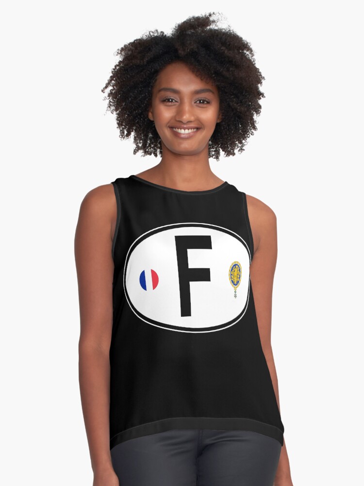 "France Oval Country Code Decal" Sticker for Sale by rogue-design ...