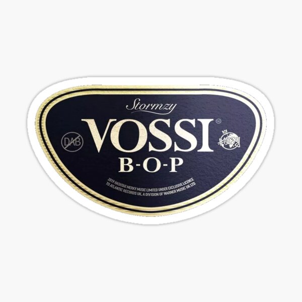 "Stormzy Vossi Bop" Sticker by IainW98 | Redbubble