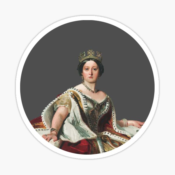 "Queen Victoria" Sticker for Sale by anniekwheeler | Redbubble