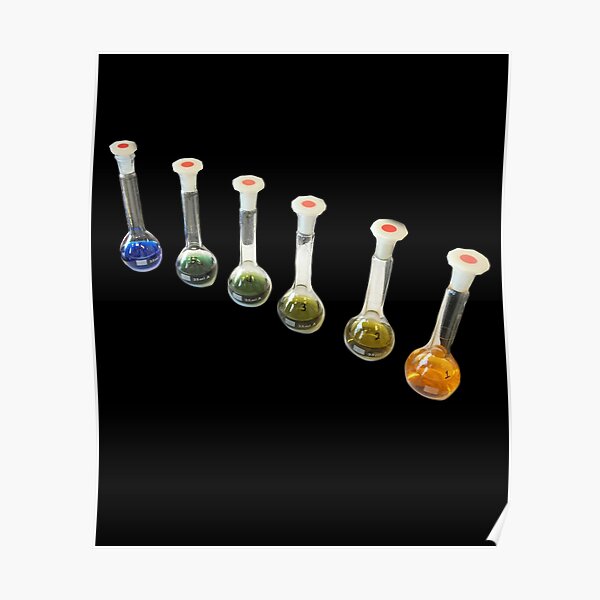 "Colors of the Flask" Poster for Sale by design-yuko | Redbubble