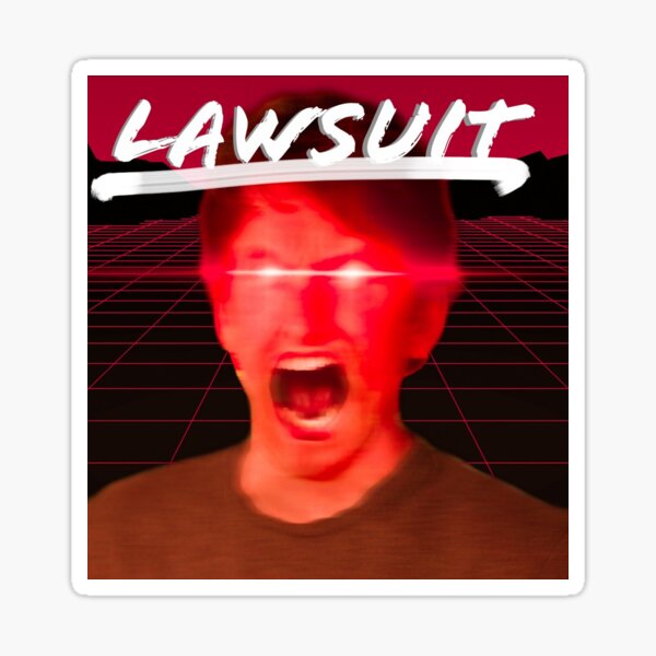 "Todd Lawsuit" Sticker for Sale by SPOOPBOOP | Redbubble