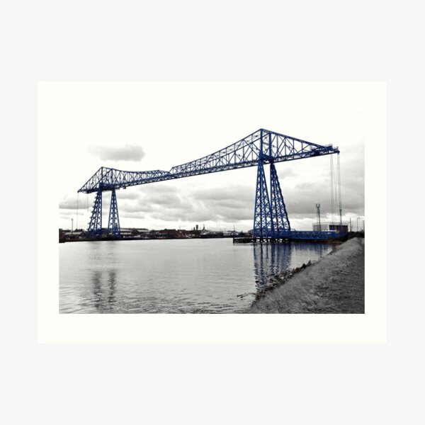 Transporter Bridge Wall Art | Redbubble