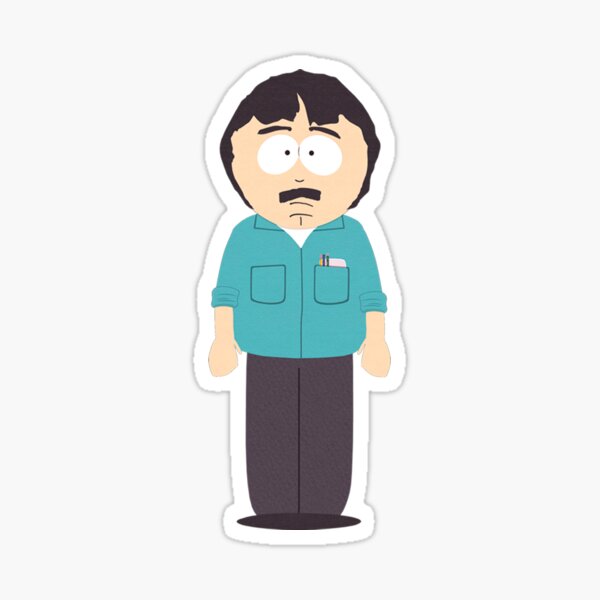 "Randy Marsh" Sticker for Sale by SpLouF10 | Redbubble