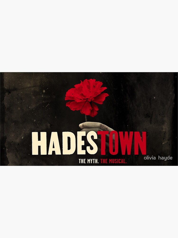 "hadestown logo" Sticker for Sale by oliviah76 | Redbubble