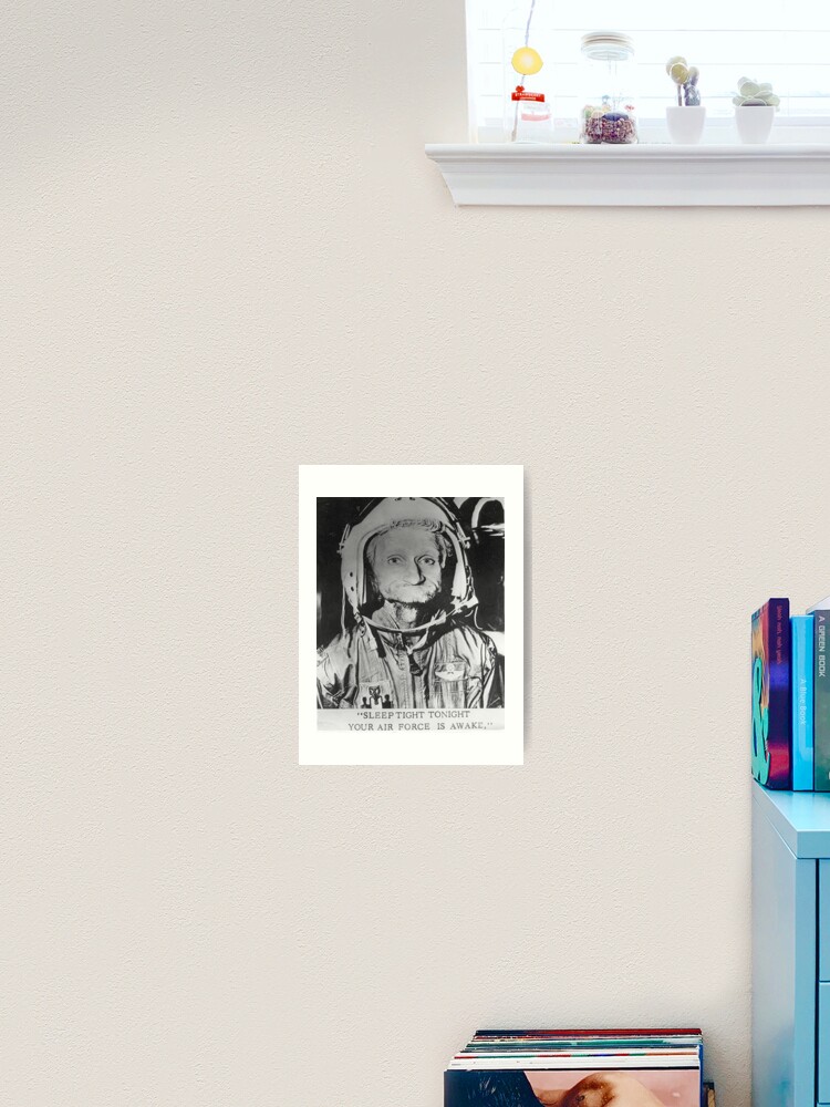 "Sleep Tight Tonight Your Air Force is Awake" Art Print for Sale by ...