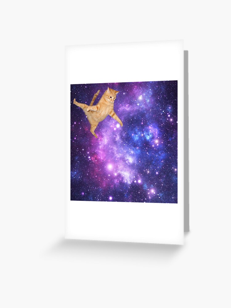 Spacecat Greeting Card Blank Inside Paper & Party Supplies Paper etna ...