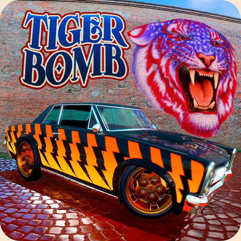 "Boom Tiger" by CWR63 | Redbubble