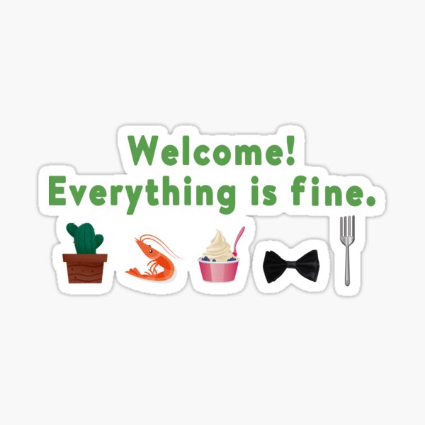 Welcome Stickers | Redbubble