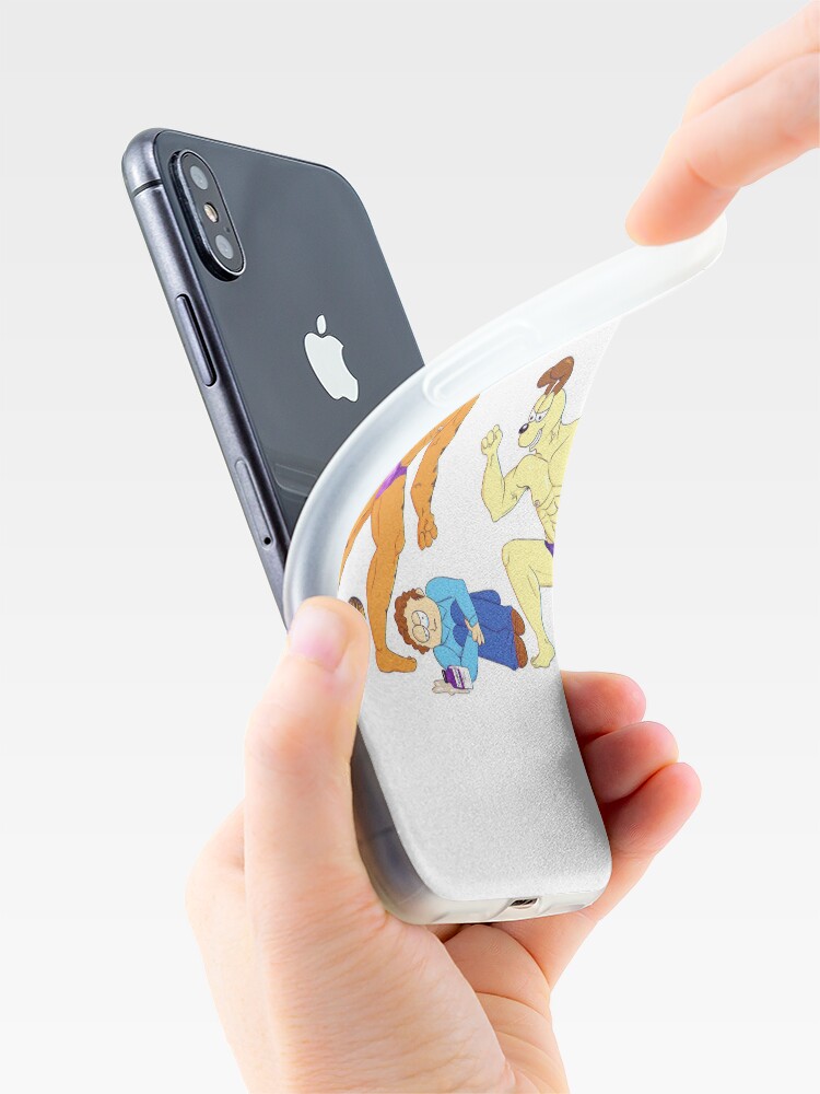 "Galaxy Buff Garfield and Buff Odie Beating up Jon Chromatic Abberation ...