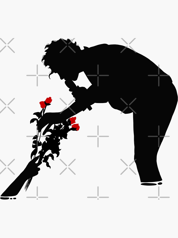 "Luke 5sos roses concert" Sticker for Sale by Exploringcolour | Redbubble