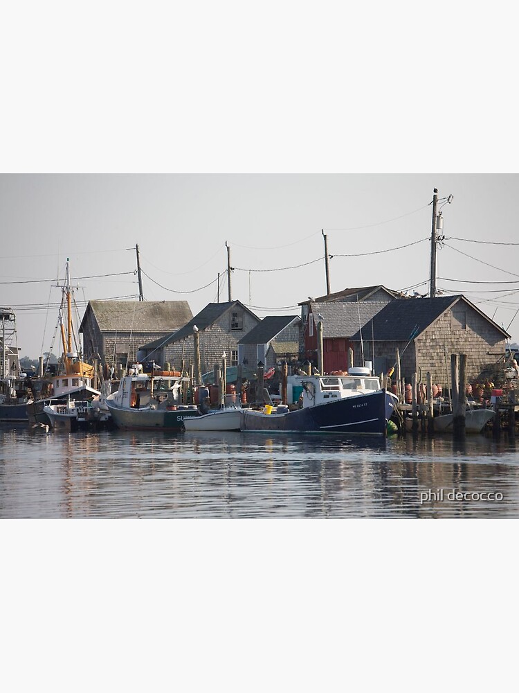 "Menemsha Port" Poster for Sale by pdecocco | Redbubble