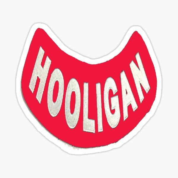"Hooligan" Sticker by serpentsky17 | Redbubble