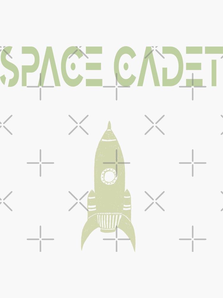 "Space Cadet" Sticker for Sale by madtoyman | Redbubble