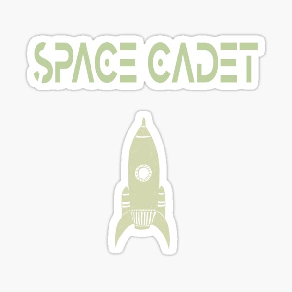 "Space Cadet" Sticker for Sale by madtoyman | Redbubble