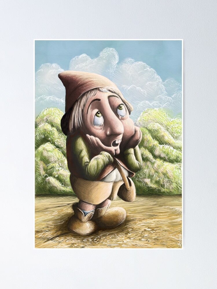 "The sad elf" Poster by stephenignacio | Redbubble