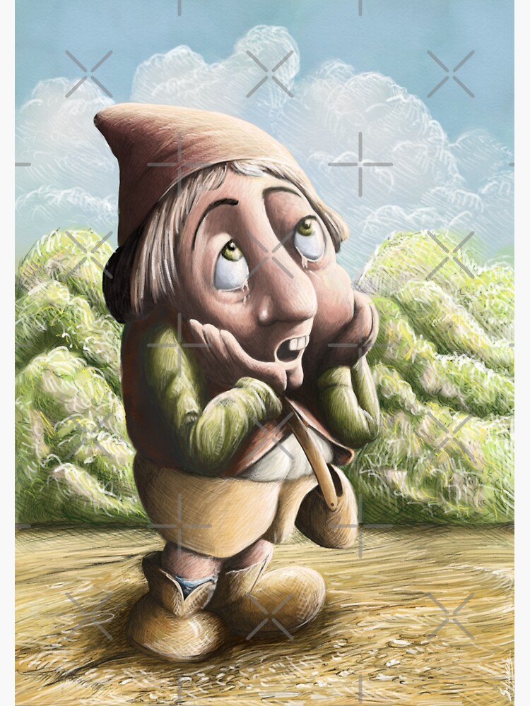 "The sad elf" Sticker by stephenignacio | Redbubble