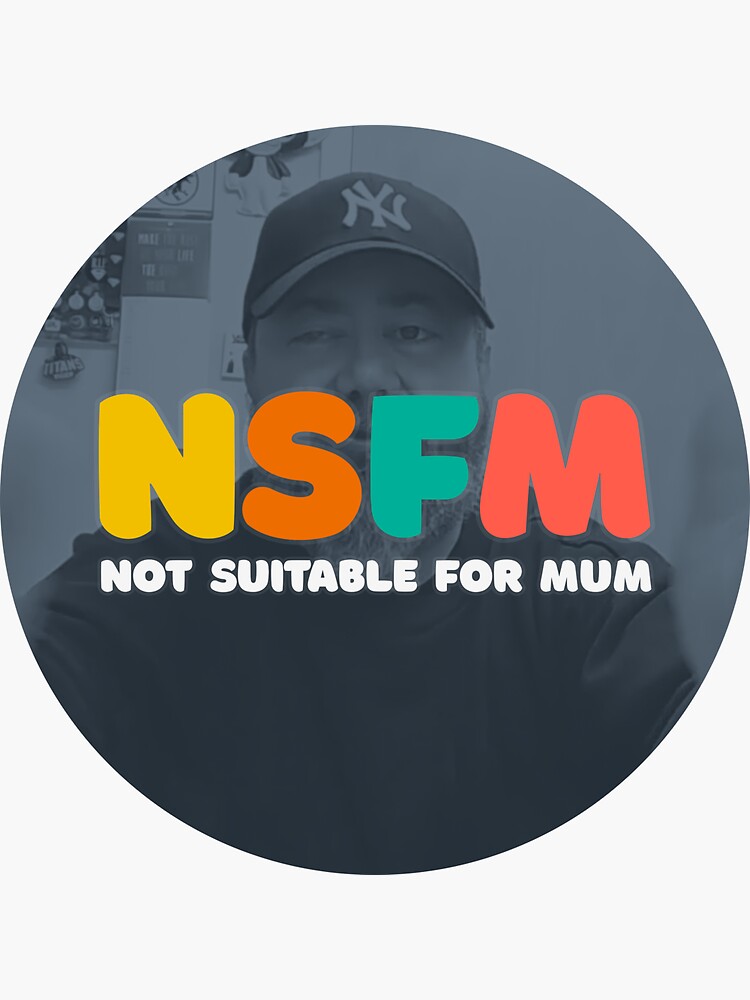 "Jason Clow "NSFM" / Youtuber" Sticker by jonathanring | Redbubble