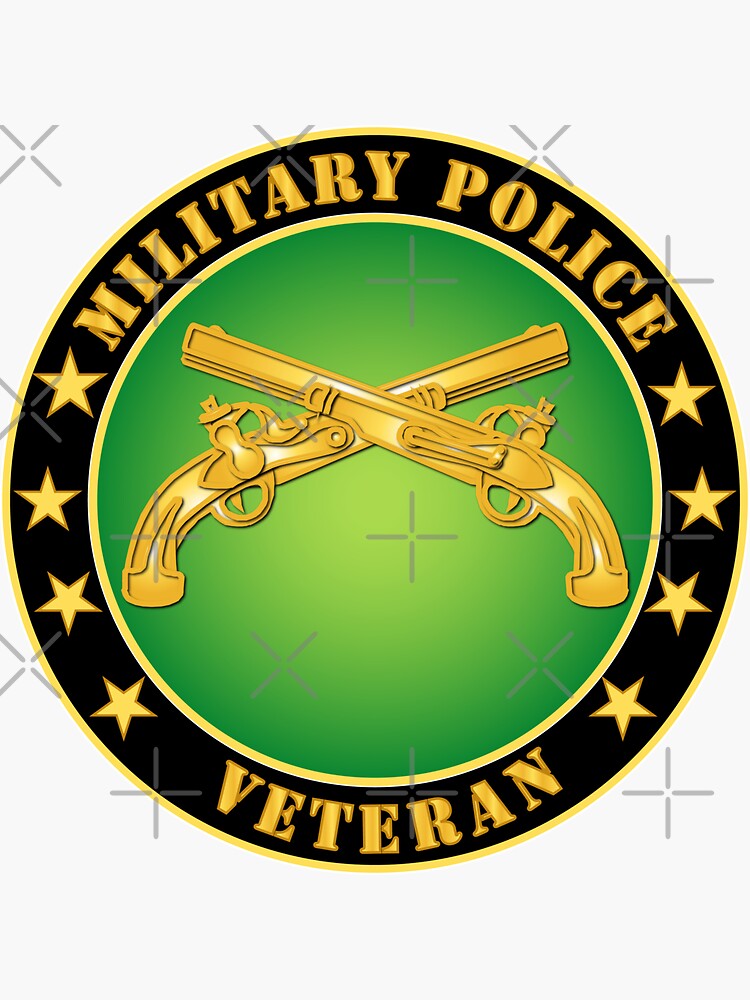 "Army - Military Police Veteran" Sticker for Sale by twix123844 | Redbubble