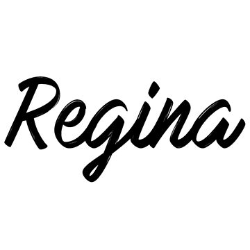 "Regina" Sticker for Sale by Shalomjoy | Redbubble