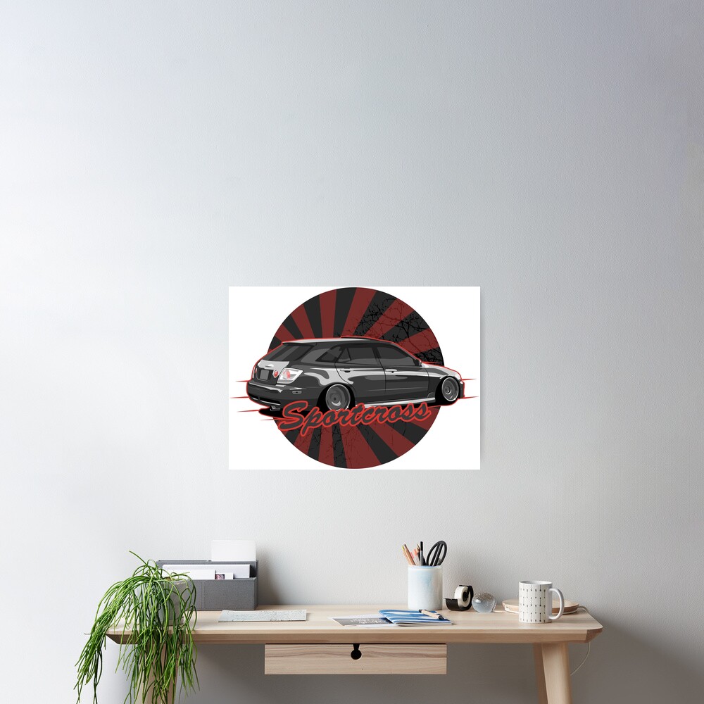 "JDM IS300 SportCross Roller" Poster by l13psna | Redbubble