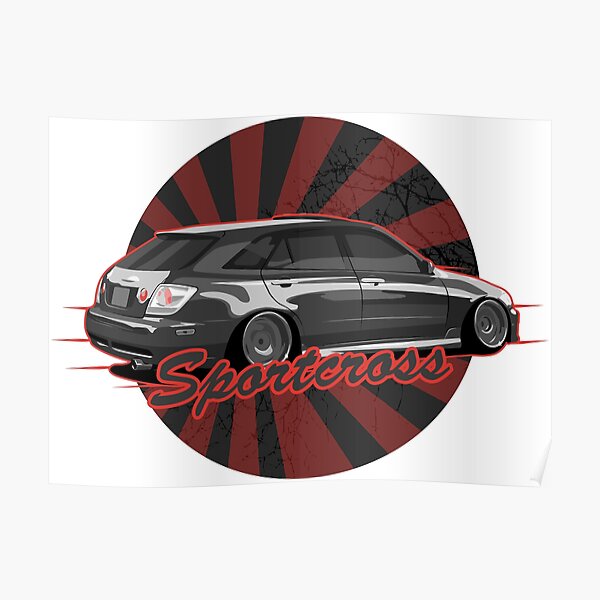 "JDM IS300 SportCross Roller" Poster by l13psna | Redbubble