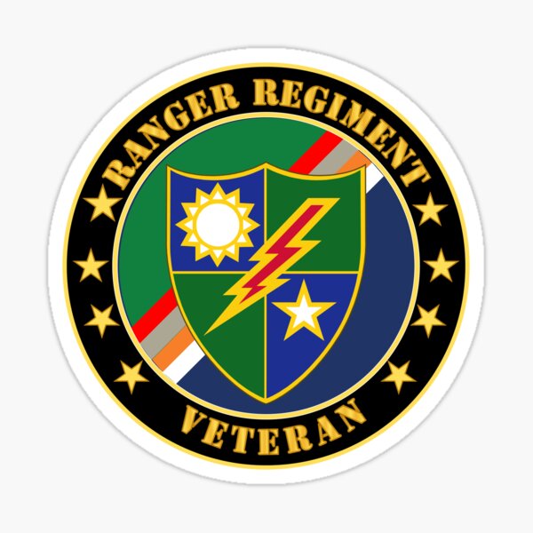 "Army - Ranger Regiment Veteran - DUI" Sticker for Sale by twix123844 ...