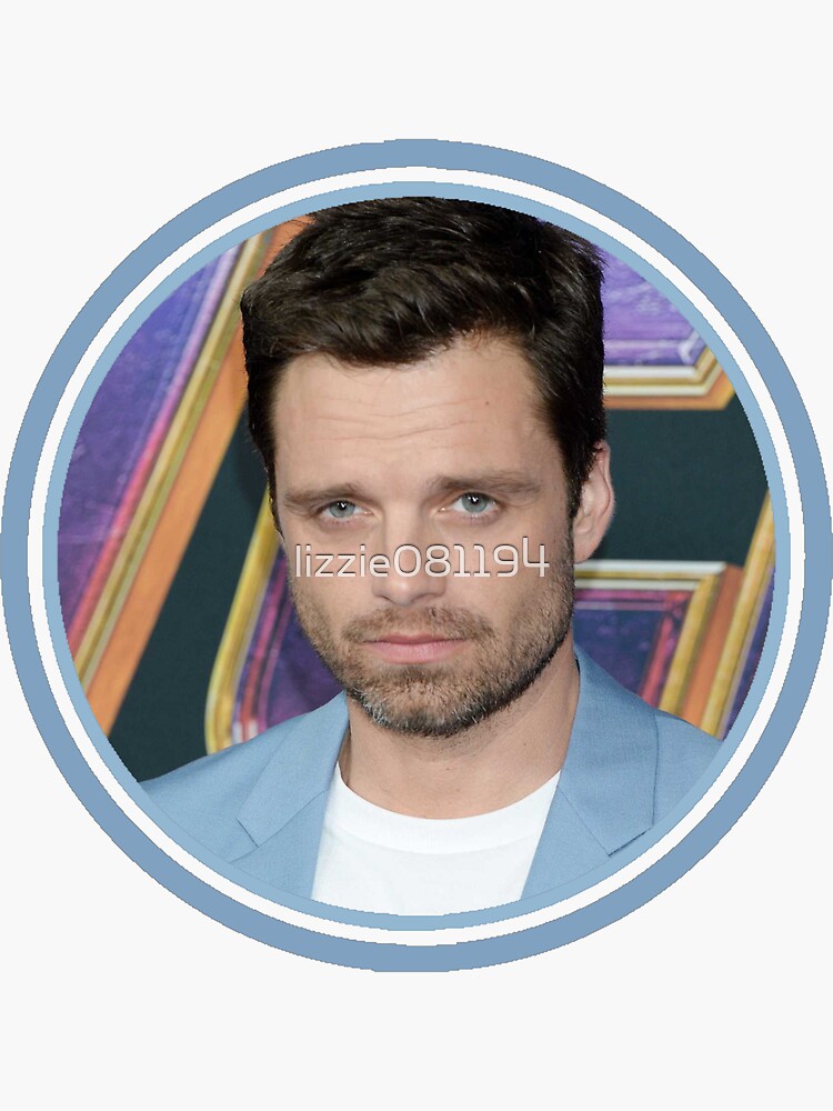 "Sebastian Stan" Sticker by lizzie081194 | Redbubble