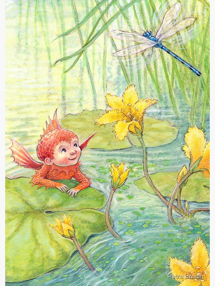 "Nixie - cute water-pixie" Canvas Print for Sale by mydododied | Redbubble