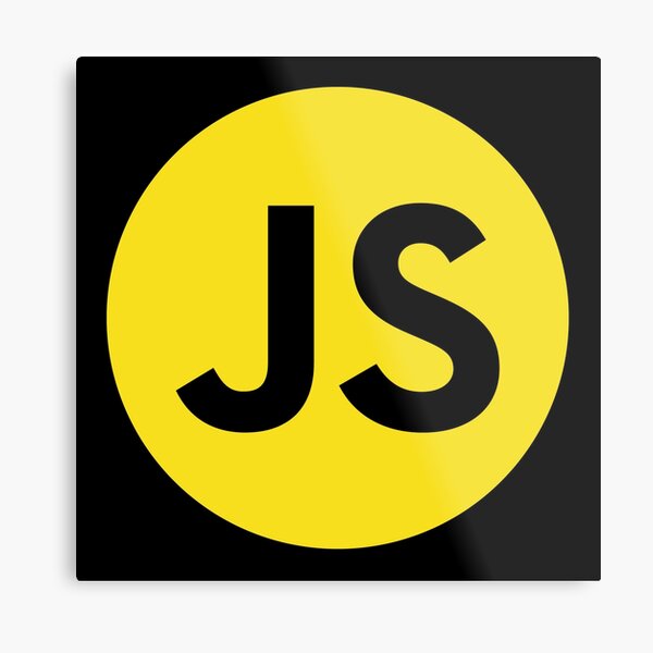 Lámina metálica «JS Javascript círculo logo popsocket» de ...