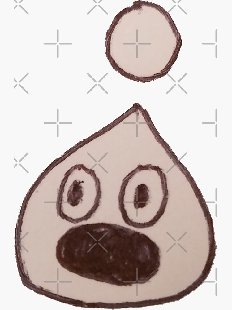 "Eeeeeeeee!" Sticker for Sale by Zeldamushroom21 | Redbubble