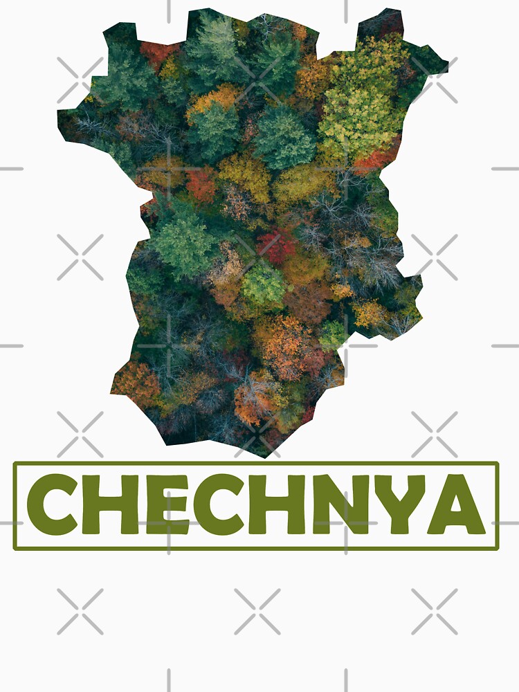 "Chechen land design, Chechen republic" T-shirt by noxcho | Redbubble ...
