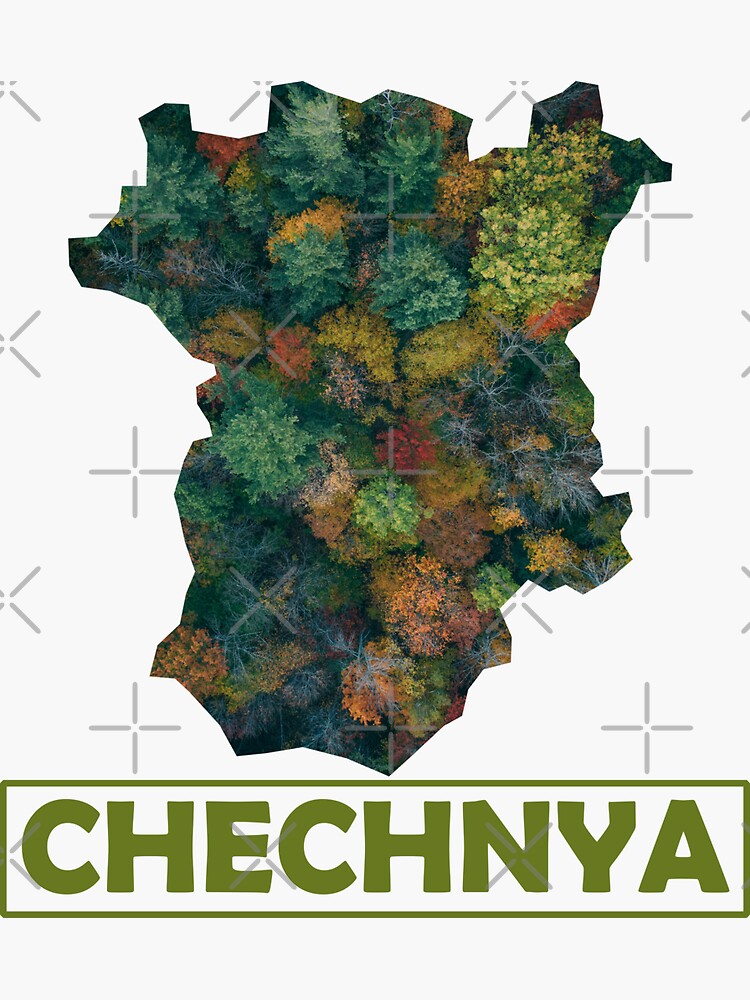 "Chechen land design, Chechen republic" Sticker for Sale by noxcho ...