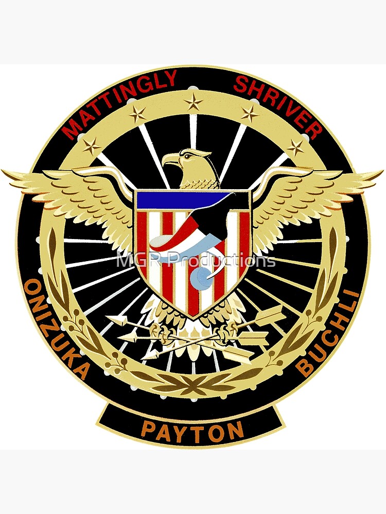 "STS-51C Mission Patch" Poster for Sale by Quatrosales | Redbubble
