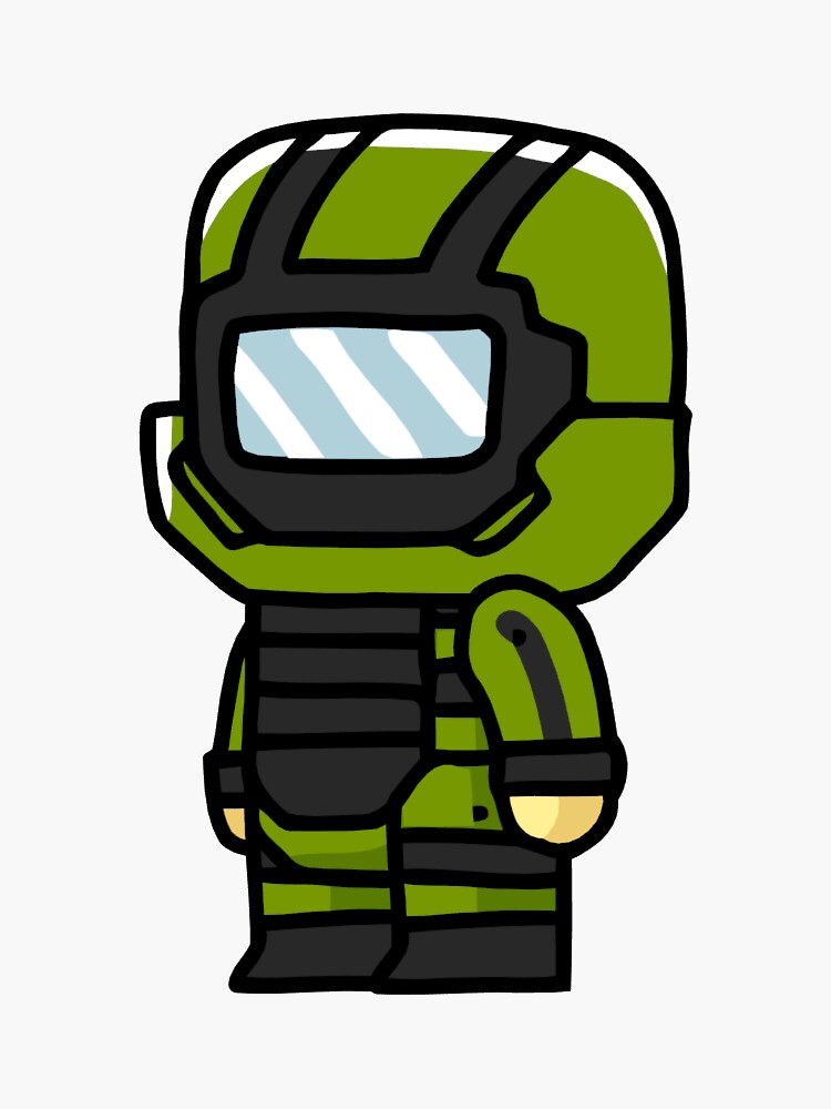 "EOD Bomb Suit Cartoon" Sticker for Sale by toastbubbles | Redbubble