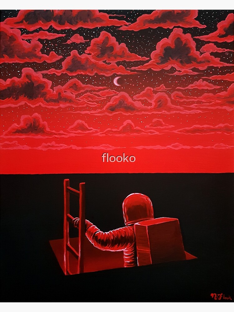 "Seeing Red" Poster by flooko | Redbubble