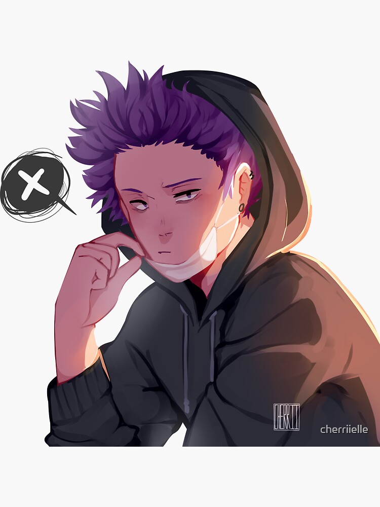 "shinsou" Sticker for Sale by cherriielle | Redbubble