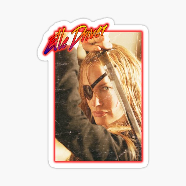 "elle driver" Sticker by verbisdiablo | Redbubble