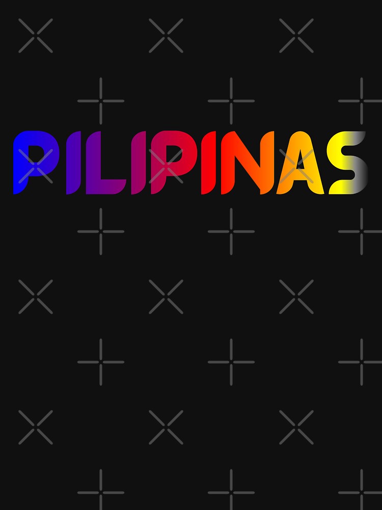 "PILIPINAS JEEPNEY FONT Sticker" T-shirt by aydapadi | Redbubble