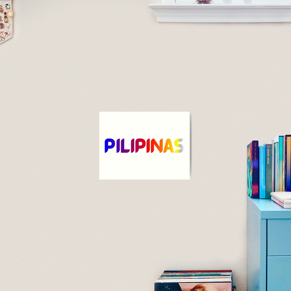 "PILIPINAS JEEPNEY FONT Sticker" Poster for Sale by aydapadi | Redbubble