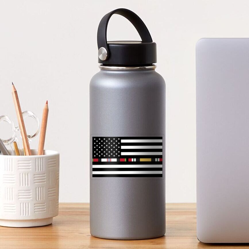 "OIF/OEF American flag" Sticker for Sale by Joev1986 | Redbubble