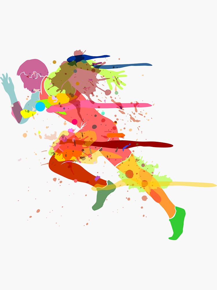 "Sprinter track and field sprint runner sport" Sticker for Sale by alwe ...