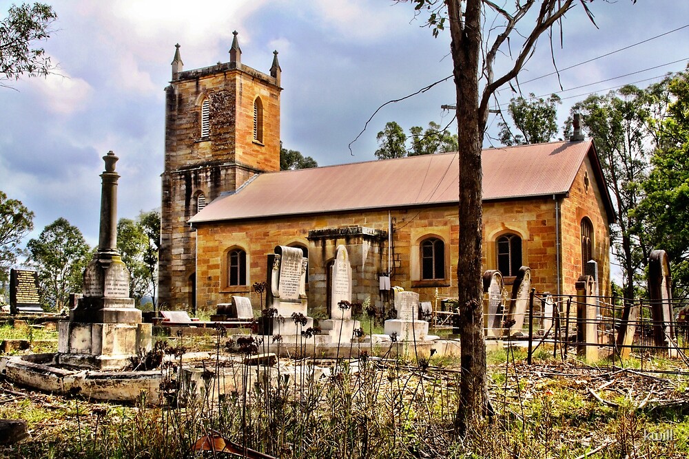 "St Thomas', Mulgoa, NSW" by kwill | Redbubble