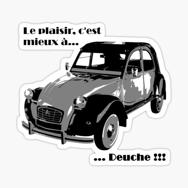 Sticker: 2cv | Redbubble