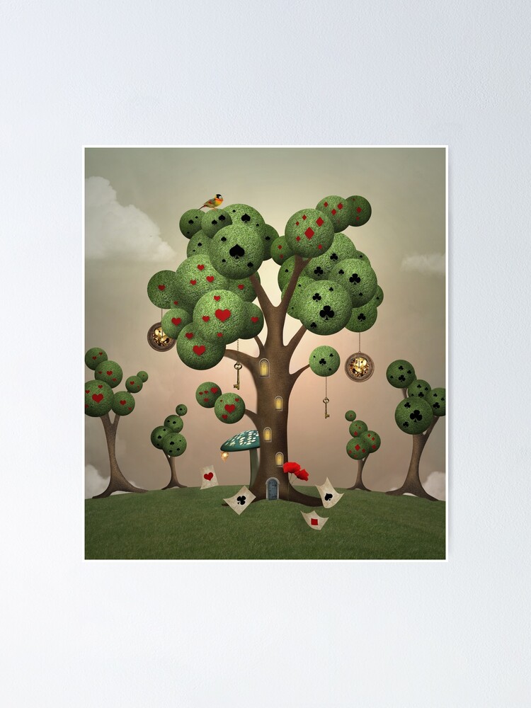 "Take a walk in Wonderland" Poster for Sale by Ellerslie | Redbubble