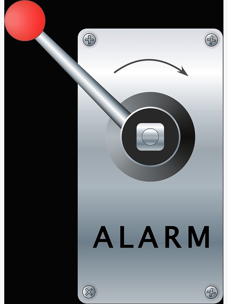 "Alarm B" Poster by Stelviostrada | Redbubble