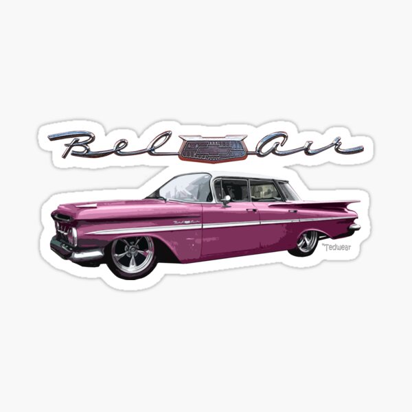 "Bel Air" Sticker for Sale by Tedwear | Redbubble