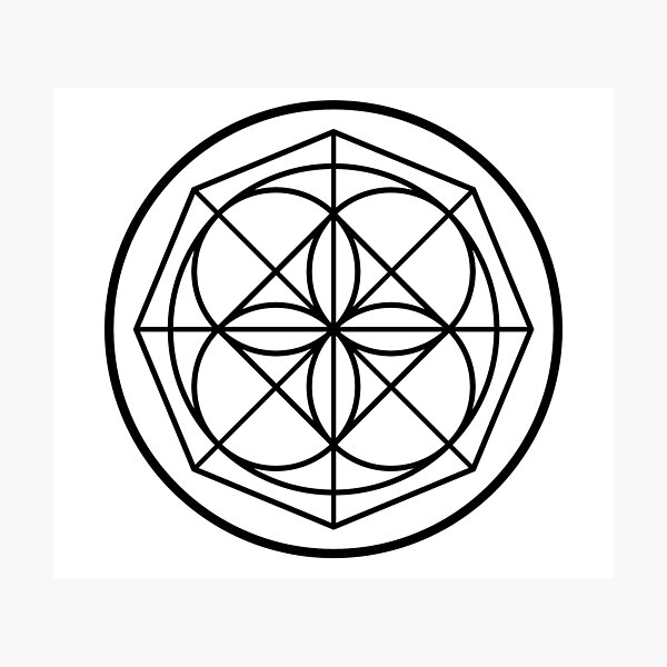 "Kenpo Universal Pattern" Photographic Print for Sale by onezenmom ...