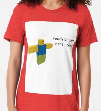 Roblox Noob T-Shirts | Redbubble