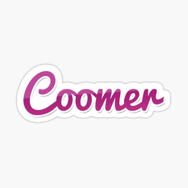 "Coomer" Sticker for Sale by rednready6 | Redbubble