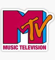 Mtv Logo 90s Stickers | Redbubble
